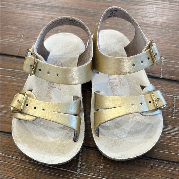 Sun-San | Shoes | Sun Sans Toddler Girls Gold Sandals | Poshmark